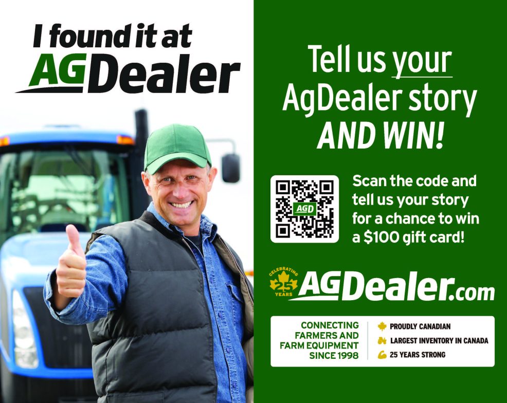 Visit AgDealer at Ag in Motion for your chance to win a $100 gift card